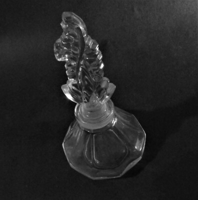 Stoppered Small Glass Container 6" x 3" | eBay