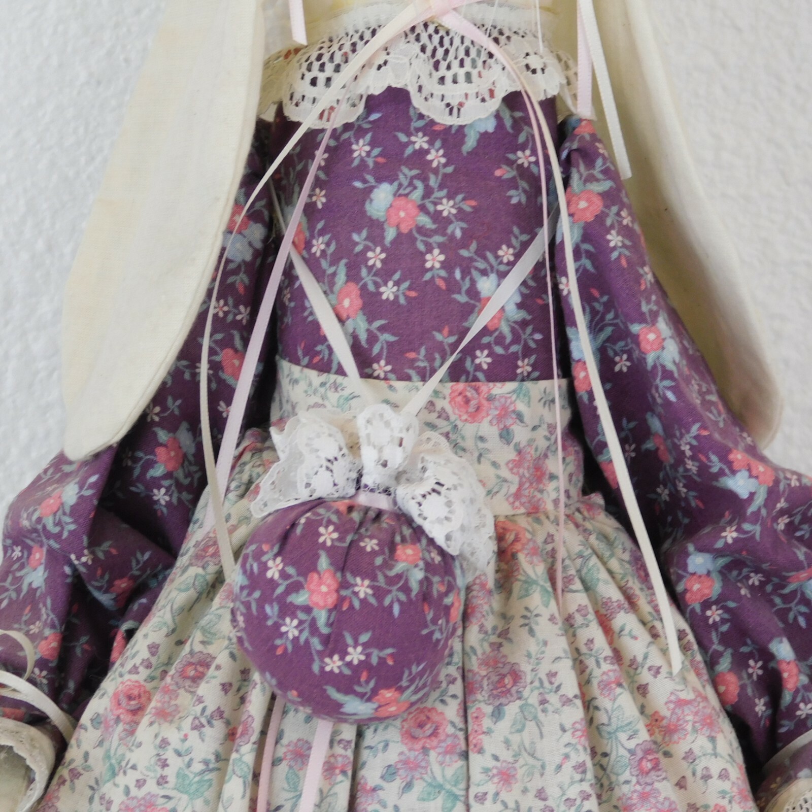 Handmade Cottagecore Country Bunny Rabbit Stump Post Doll Easter Tall ...