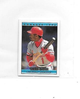 1992 Donruss Cracker Jacks #6 of 36 OZZIE SMITH MINI St. Louis ...