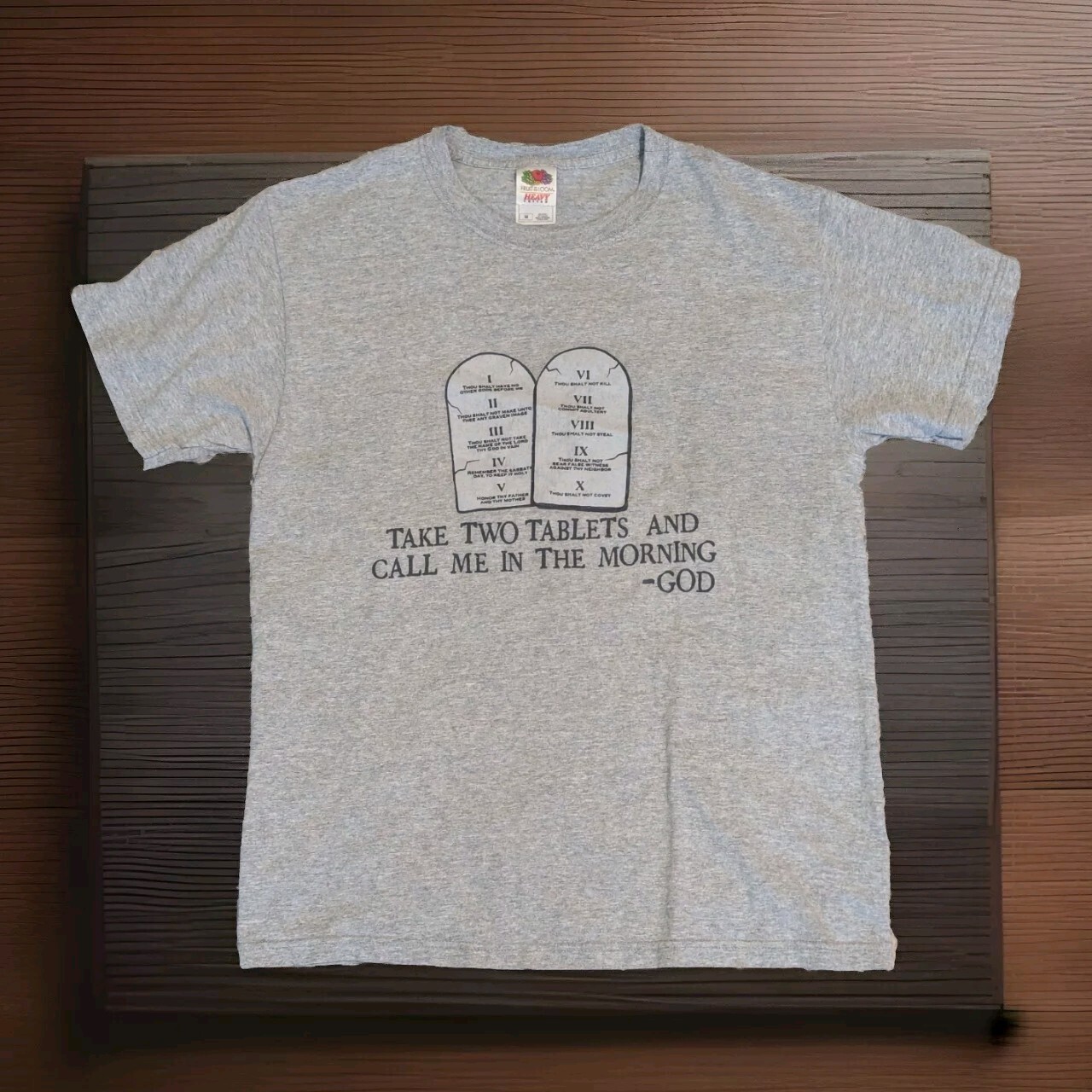 Vintage Moses Ten Commandments "Take Two Tablets..." … - Gem