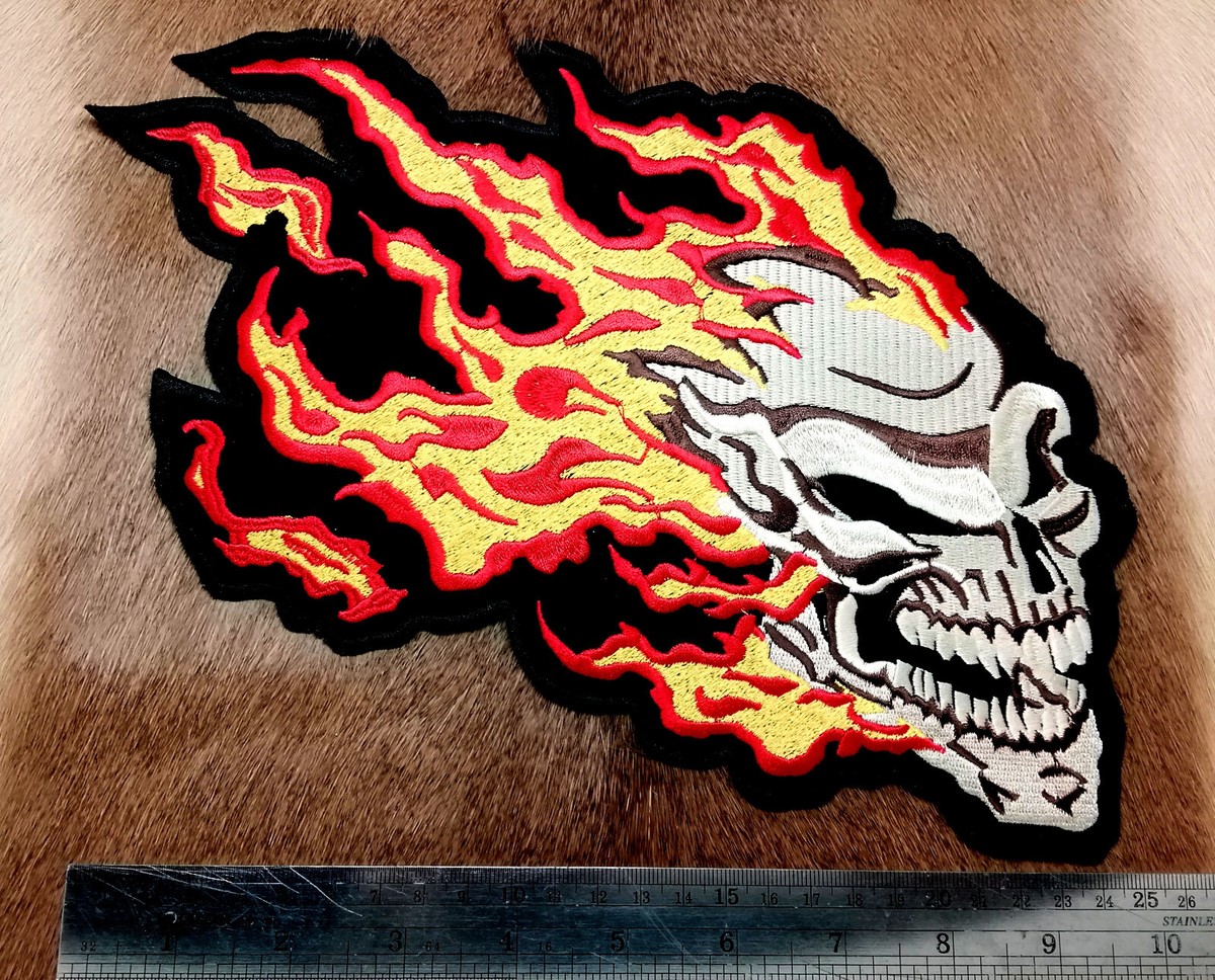 Ghost Rider Face Drawing