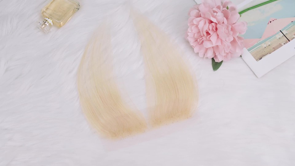 Full Lace Human Hair Hand-Tied Topper Receding Hairline Women's Toupee ...