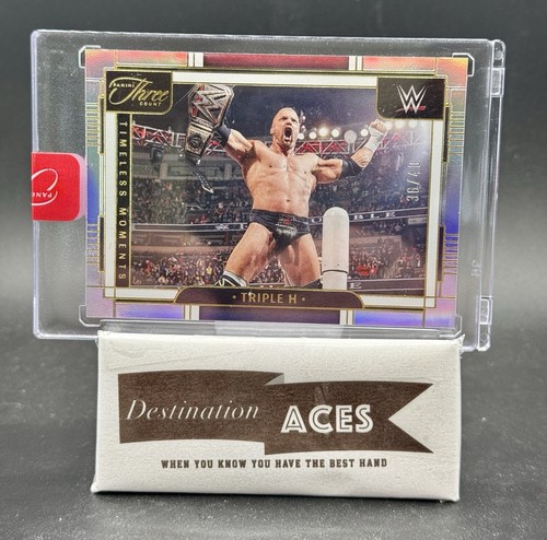 2024 Panini Three Count WWE TRIPLE H Timeless Moments 36/40 SP | eBay