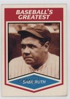 1989 CMC Baseball's Greatest Babe Ruth HOF | eBay