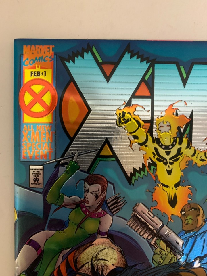 X-Men: Alpha #1 - Feb 1995 - Minor Key - Foil Cover - Marvel Comics | eBay