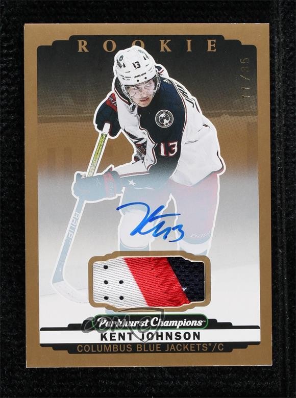 Kent Johnson 2022 Parkhurst Champions #R-58 '51 Retros Price Guide ...
