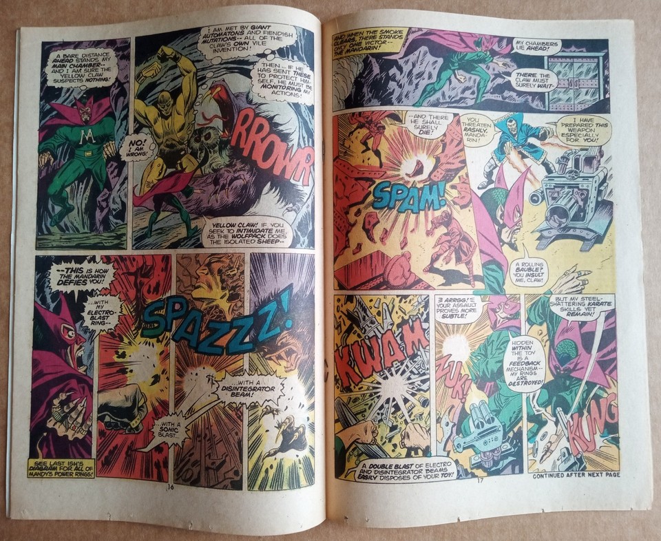 Iron Man 68-71 (1974) Mike Friedrich, George Tuska & Mike Esposito ...