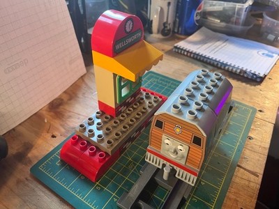 Thomas the tank engine Lego Duplo Toby set | eBay UK