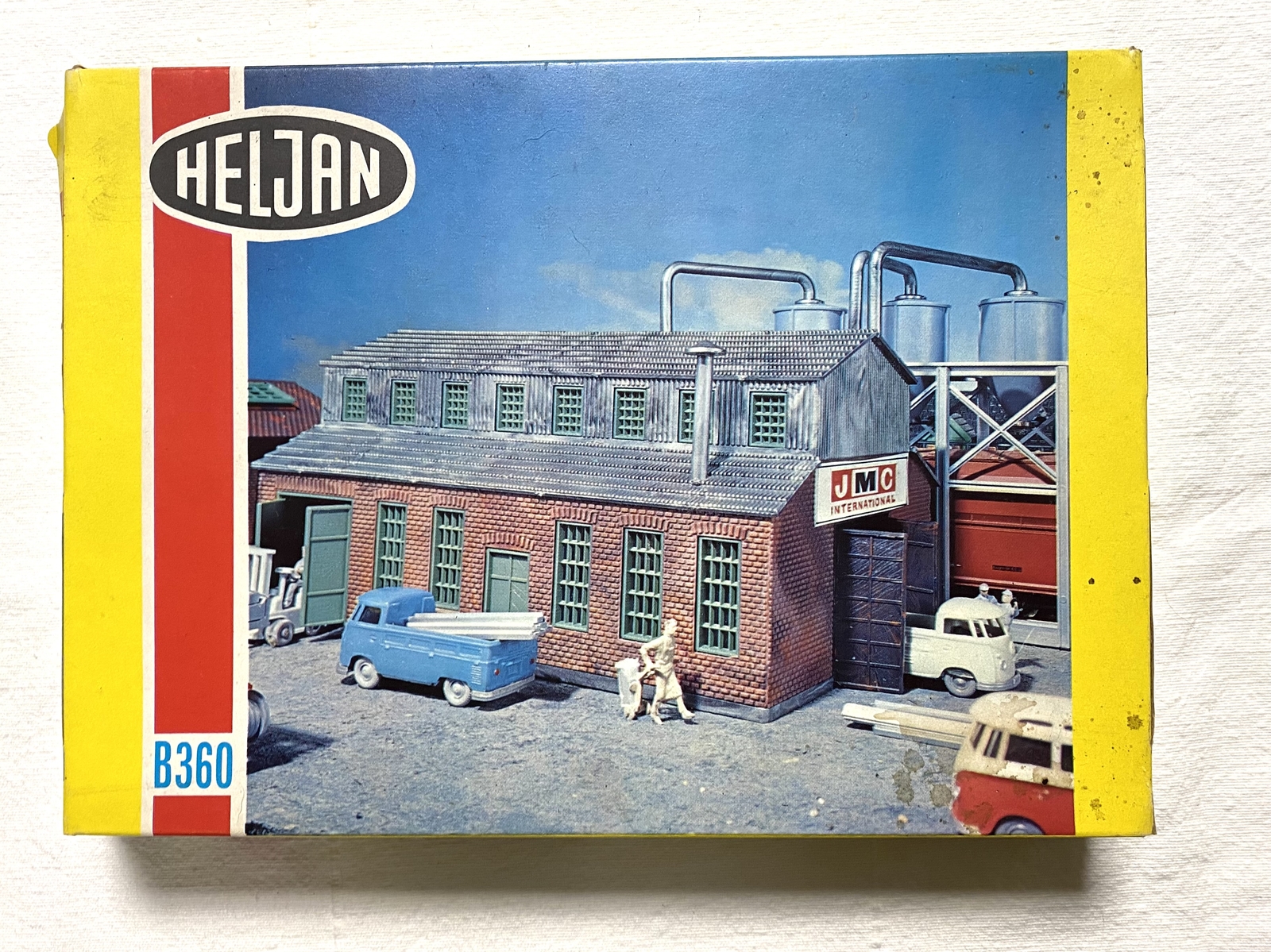 Heljan B360 Factory Warehouse Building Vintage HO Scale #B360 | eBay