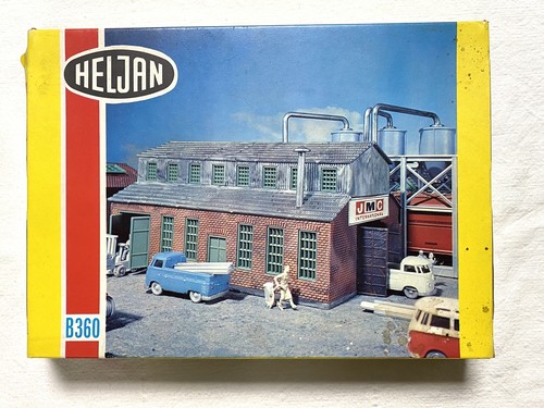 Heljan B360 Factory Warehouse Building Vintage HO Scale #B360 | eBay