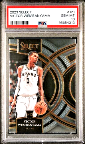 PSA 10 Victor Wembanyama 2023-24 Select #121 Wemby RC Rookie Spurs | eBay