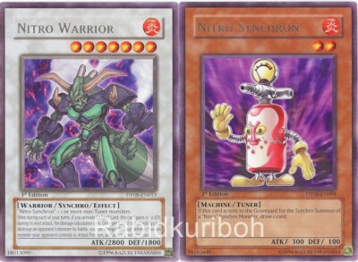 Yugioh Nitro Warrior + Nitro Synchron Synchro Set | eBay