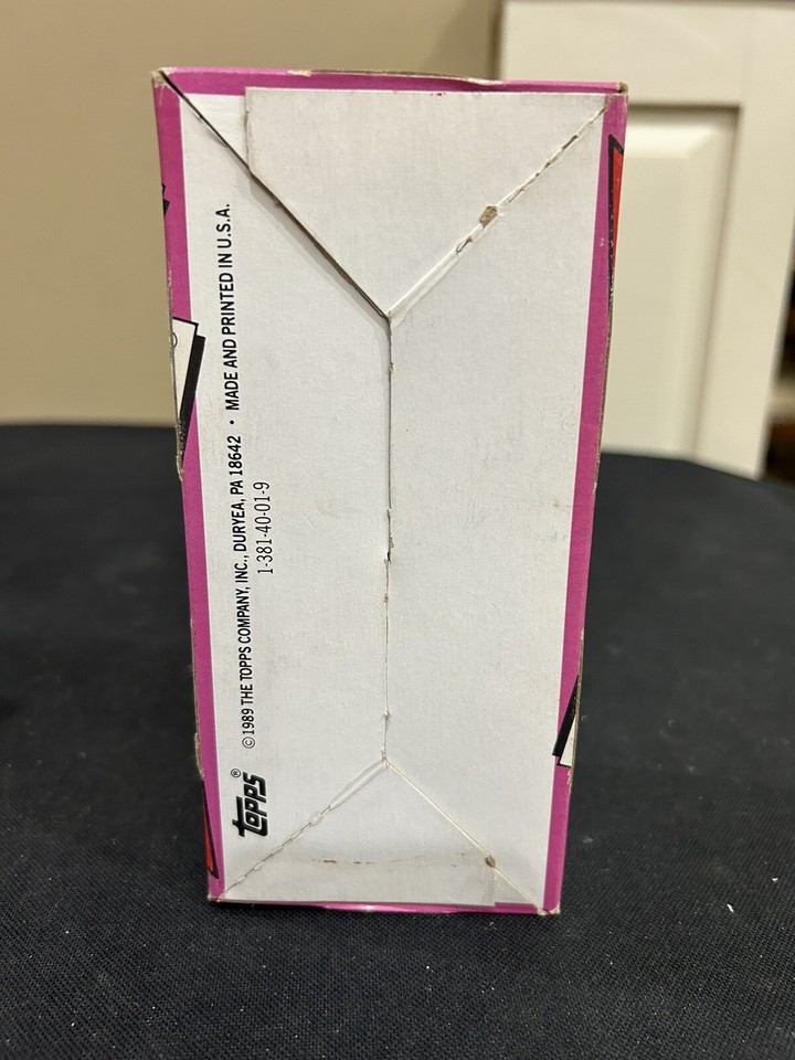 1989 Topps Yearbook Stickers Wax Box 48 Packs Sealed Rare 7 Card Packs ...