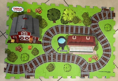 2017 Thomas & Friends Interlocking Foam Play Mat - 74cm x 49.5cm | eBay ...