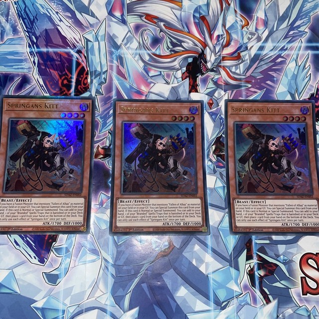 Yu-Gi-Oh! TCG Springans Kitt Structure Deck: Albaz Strike SDAZ-EN002 ...