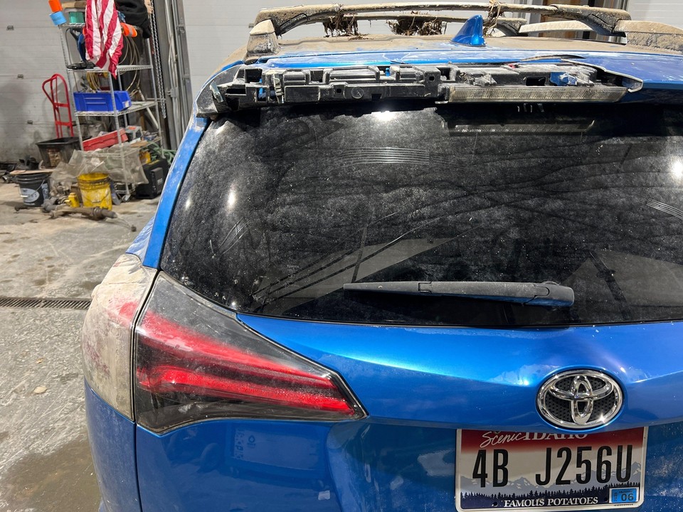 *DMG 2016 - 2018 Rav4 Electric Storm Blue-8X7 Power Liftgate Hatch Rear ...
