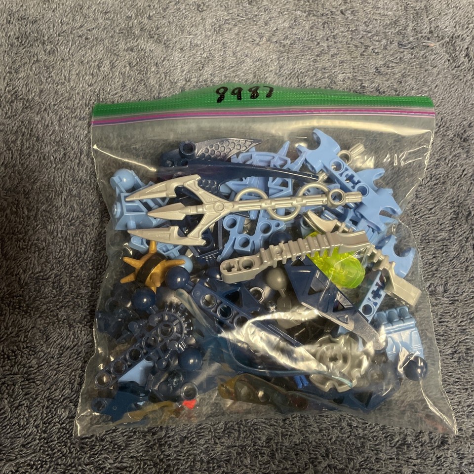 LEGO Bionicle Glatorian Legends 8987 Kiina 100% Complete W/Instructions ...