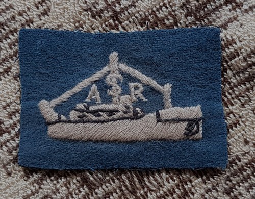 Ww2 ROYAL AIR FORCE RAF ASR AIR SEA RESCUE CLOTH PATCH ORIGINAL | eBay