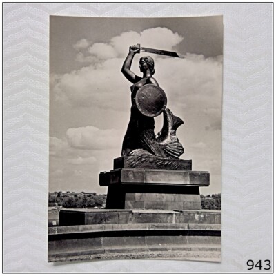 Warszawa Pomnik Syreny Postcard (P943) | eBay Australia