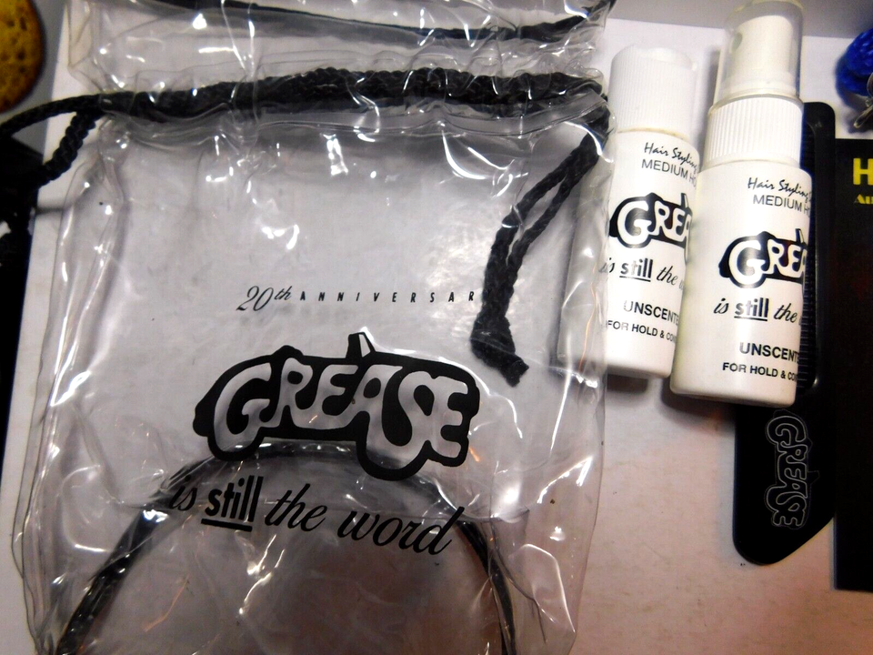 GREASE BUNDLE JOHN TRAVOLTA BUNDLE Grease Hair spray, Grease Hair Gel ...