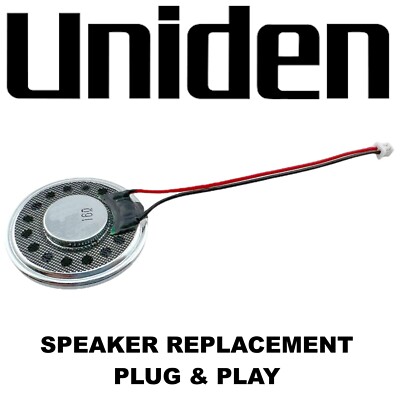 Speaker Replacement For UNIDEN R1 R3 R4 DFR6 DFR7 DFR8 DFR9 Radar ...