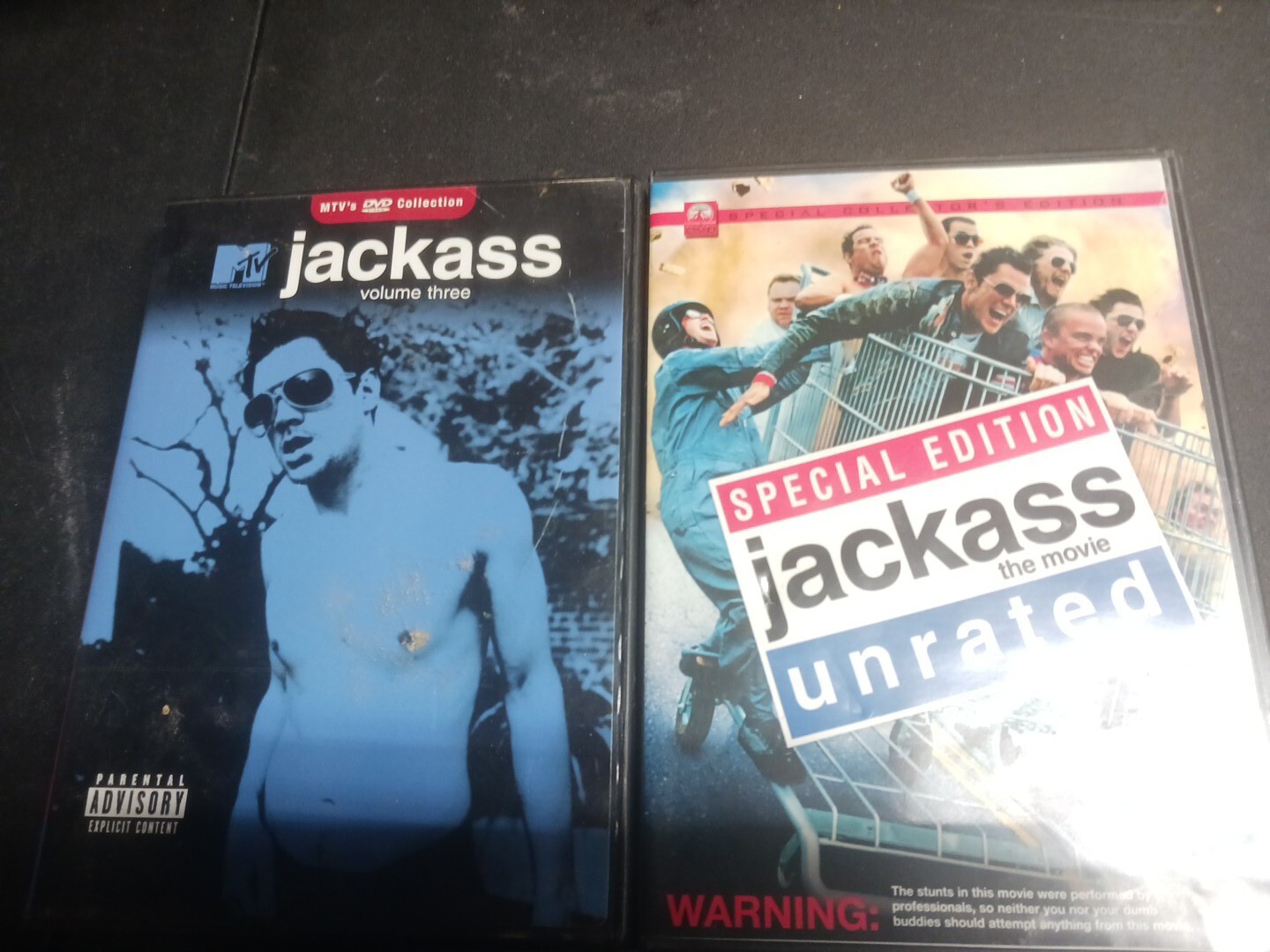 DVD Lot Of 2. Special Edition Jackass The Movie Unrated, MTV Jackass Volume 3 | eBay