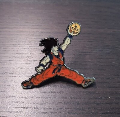 DBZ Dragonball Z SLam Dunk Goku Halloween anime Pin | eBay