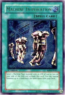 Machine Duplication - RDS-EN041 - Ultimate Rare - 1st Edition Lightly ...