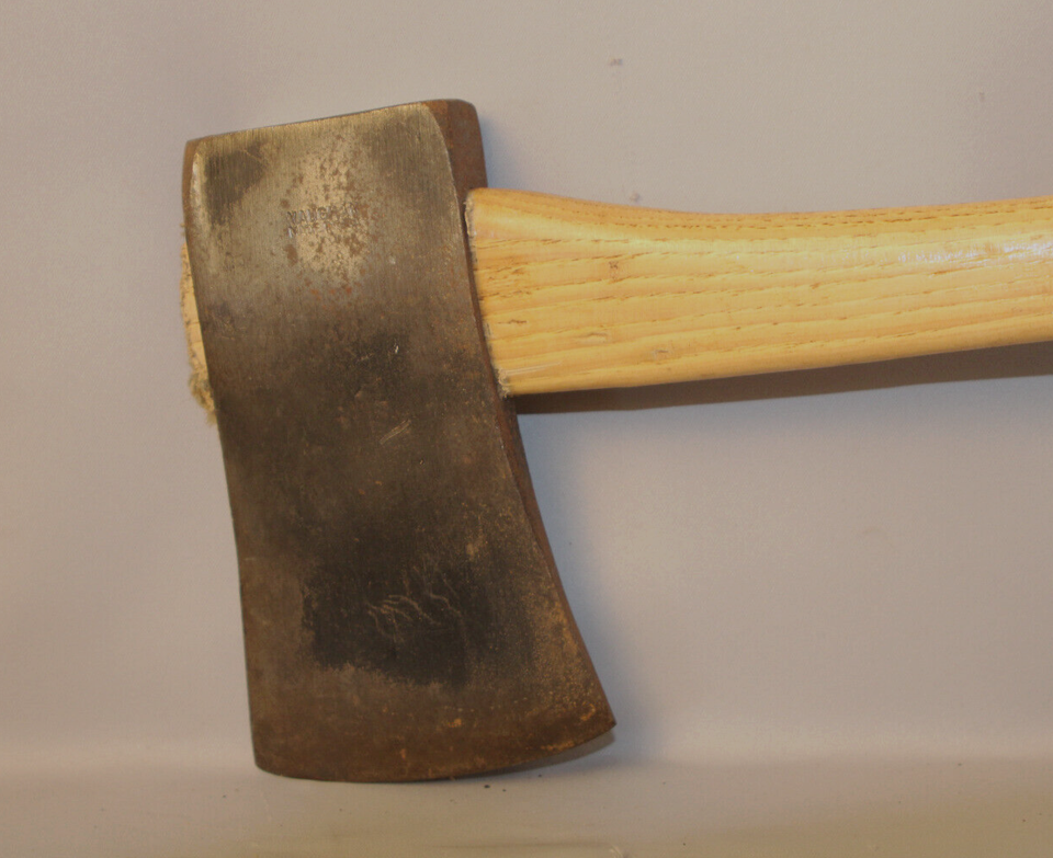 FINE USER Antique Vintage Vaughn Single Bit Axe Inv#TW01 | eBay