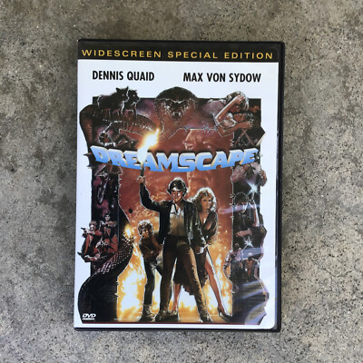 Dreamscape DVD 2000 Special Edition OOP RARE WIDESCREEN Disc w/ Insert ...