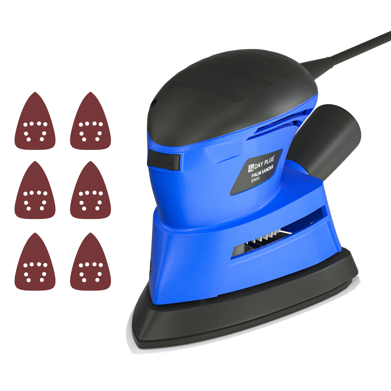 130w Electric Detail Mouse Sander Palm Grinding Sanding Machine+6 ...