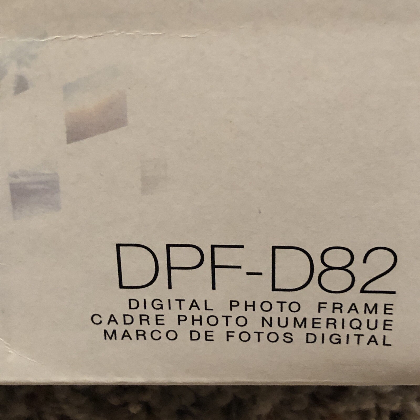 Sony DPF-D82 8" Digital Picture Frame 800x480 16:19 Aspect Ratio | eBay