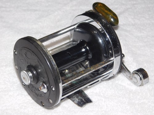 Penn Surfmaster No. 200 Fishing Casting Reel Made in USA Vintage Black ...