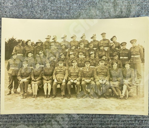 Vintage Australian WW2 AIF Unit Photograph Sgt H McINTYRE 3rd MD ...