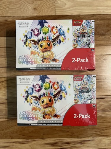 Costco Pokémon Prismatic Evolutions Elite Trainer Box + Booster Bundle ...