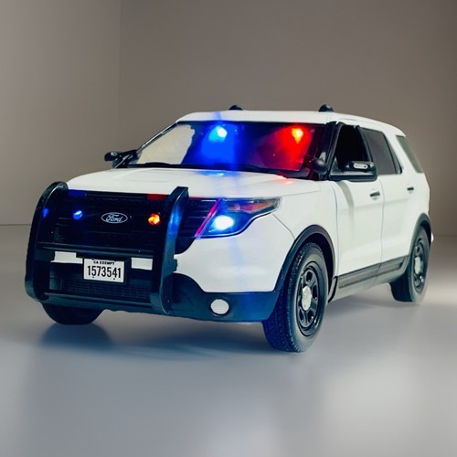 POLICE Un-Marked Secret Service FBI CIA SUV WORKING LIGHT & 4 Tone ...