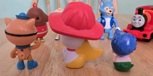 Mixed Lot Character Toy Figures Cake Toppers Cocomelon Thomas Bubble ...