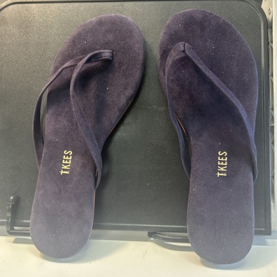 TKEES Sandals soft suede Mood Indigo New 7b Lot #24 | eBay