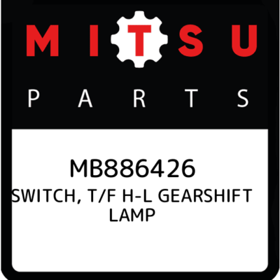 MB886426 Mitsubishi Switch, T/F H-L palanca cambio de marchas Lámpara ...
