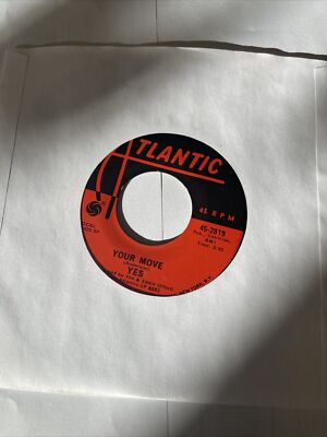 YES - YOUR MOVE 7” VINYL 45 RPM LIKE NEW RARE OOP | eBay