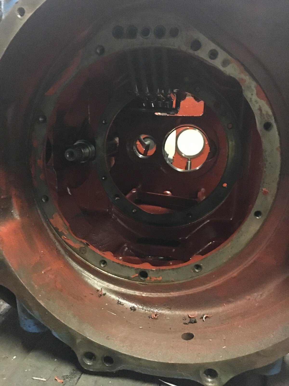 New Holland 7840 SLE 16x16 Gearbox Transmission Rebuild Repair 7740 ...