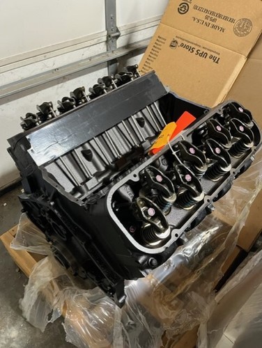 REMAN GEN V GM 91 & UP 427 TALL DECK LONG BLOCK ENGINE GM 10114184 NO ...
