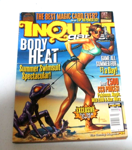 Vintage Inquest game Magazine ISSUE #64 August 2000 Beat Heat Cover. | eBay