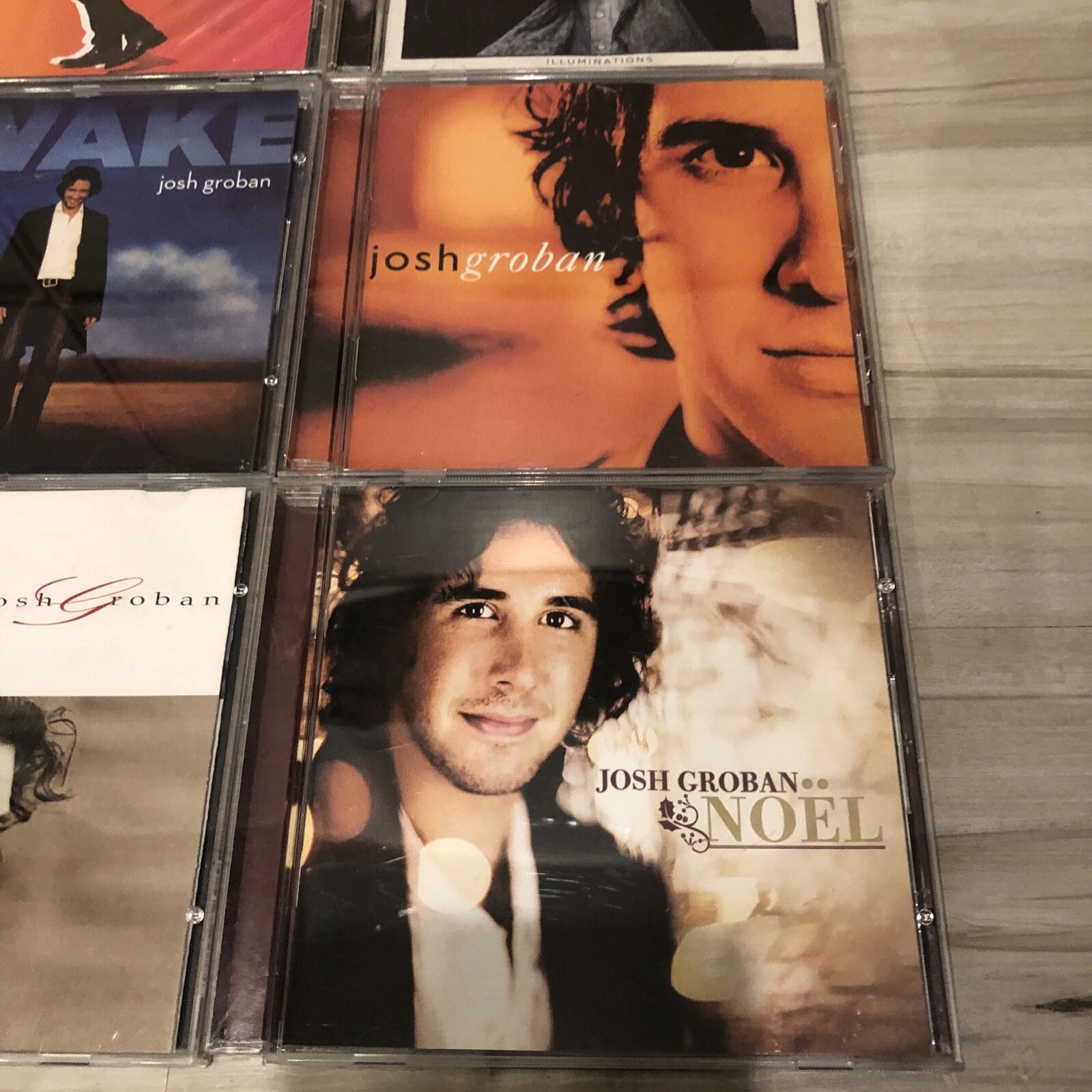 Josh Groban 6 CD LOT Illuminations Bridges Awake Noel Closer & Self ...