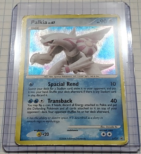 Pokemon Palkia LV.67 DP27 Holofoil Rare Holo 2008 Card Nintendo HP90 ...
