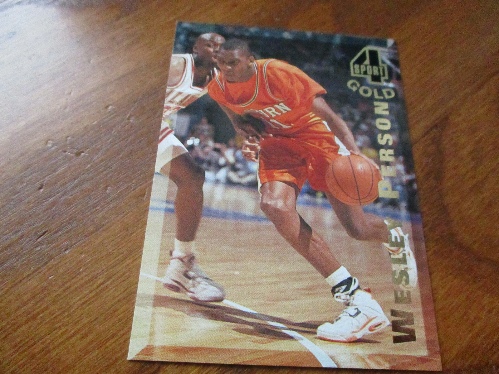 wesley person (phoenix suns-g) 1994 classic 4-sport GOLD ROOKIE card ...