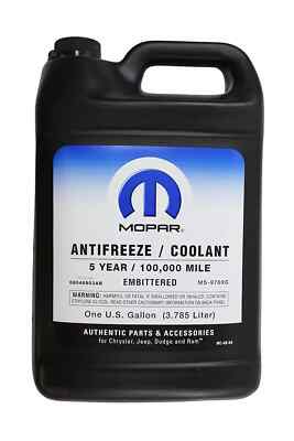 New Genuine OEM Mopar Antifreeze Coolant 1 GAL Concentrate 68048953AC ...