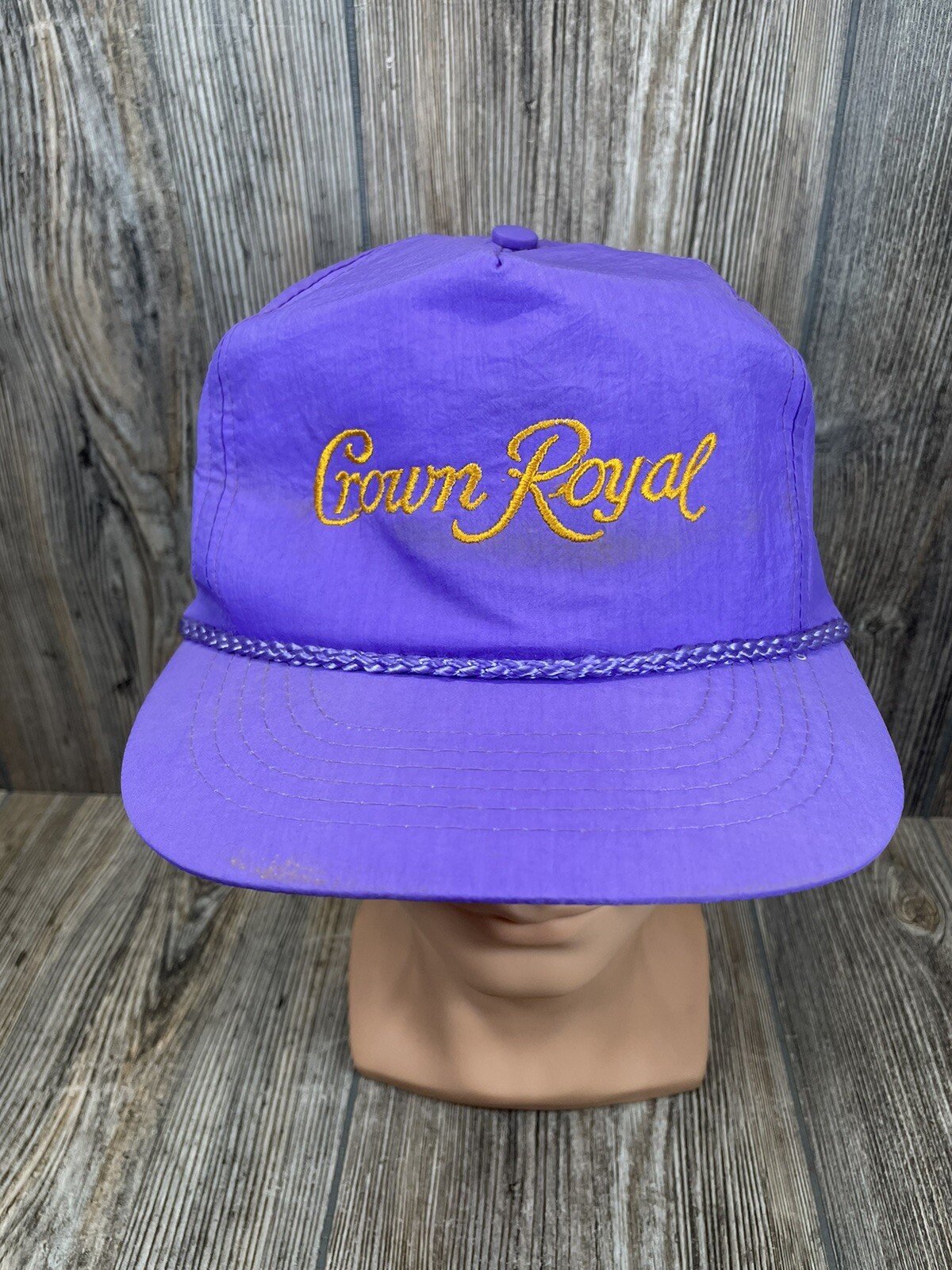 Vintage Crown Royal Rope Hat Snapback | eBay