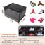 6Pack X-L Shoe Boxes Stackable Heavy Duty Plastic Storage Case w ...