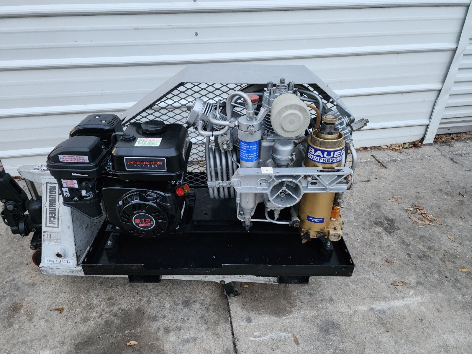 Bauer Scuba Paintball Scba Fire High Pressure Breathing Air Compressor ...